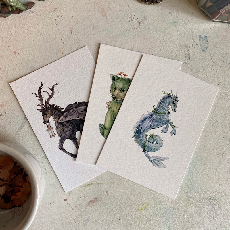 Whimsical Animal Art - Etsy