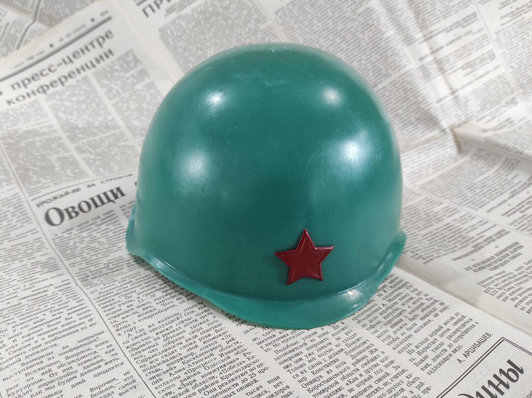 Soviet Children's Toy Plastic Helmet - Etsy