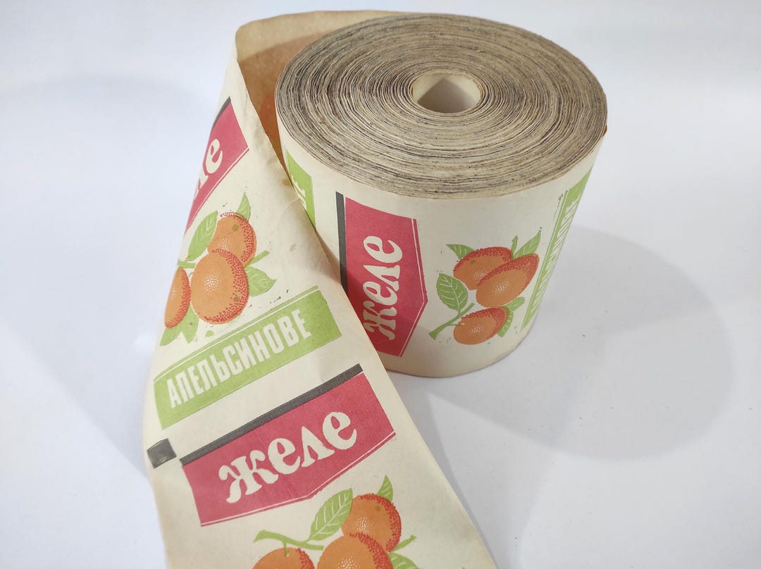 3 Lb / 1.4 Kg Soviet Orange Jelly Wrapper - Etsy