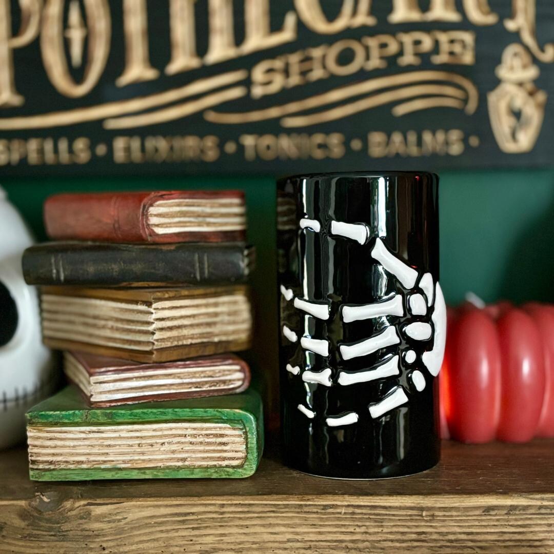 Skeleton Hand Burner \ Ceramic Oil Burner \ Wax Melts and Essential ...
