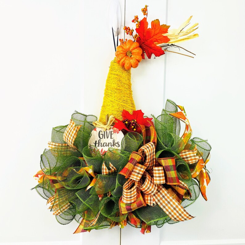 Fall Scarecrow Hat Autumn Scarecrow Door Hanger Fall Harvest - Etsy