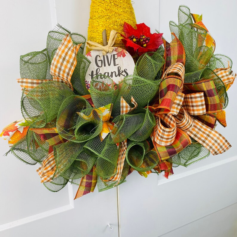 Fall Scarecrow Hat Autumn Scarecrow Door Hanger Fall Harvest - Etsy