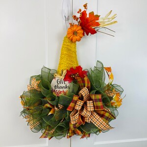 Fall Scarecrow Hat Autumn Scarecrow Door Hanger Fall Harvest - Etsy