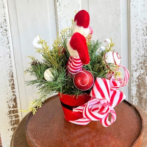 Elf Legs Centerpiece, Christmas Elf Centerpiece, Elf Table Centerpiece ...