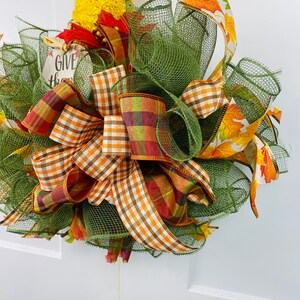 Fall Scarecrow Hat Autumn Scarecrow Door Hanger Fall Harvest - Etsy