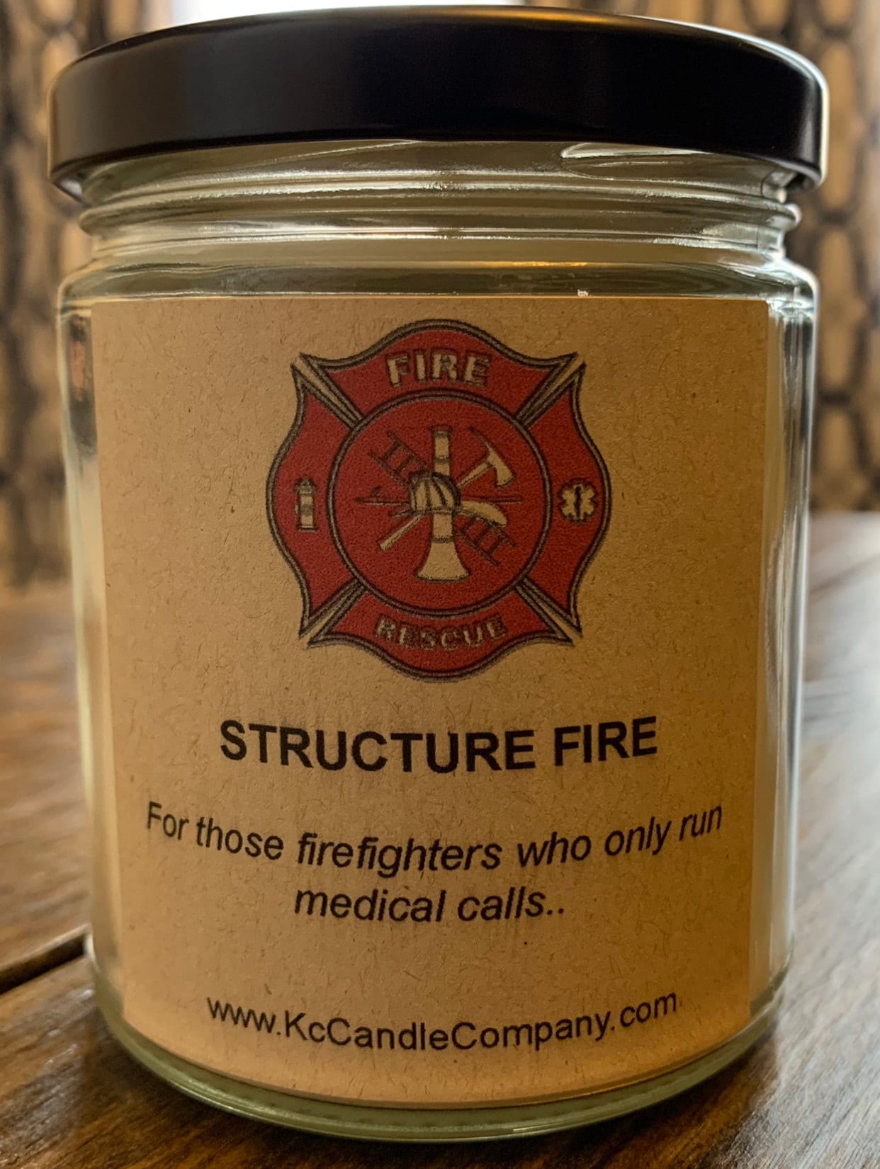 Structure Fire Candle - Etsy