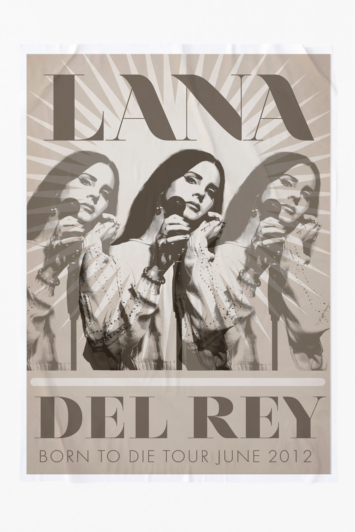 Lana Del Rey Vintage Poster and Poem Digital Download - Etsy