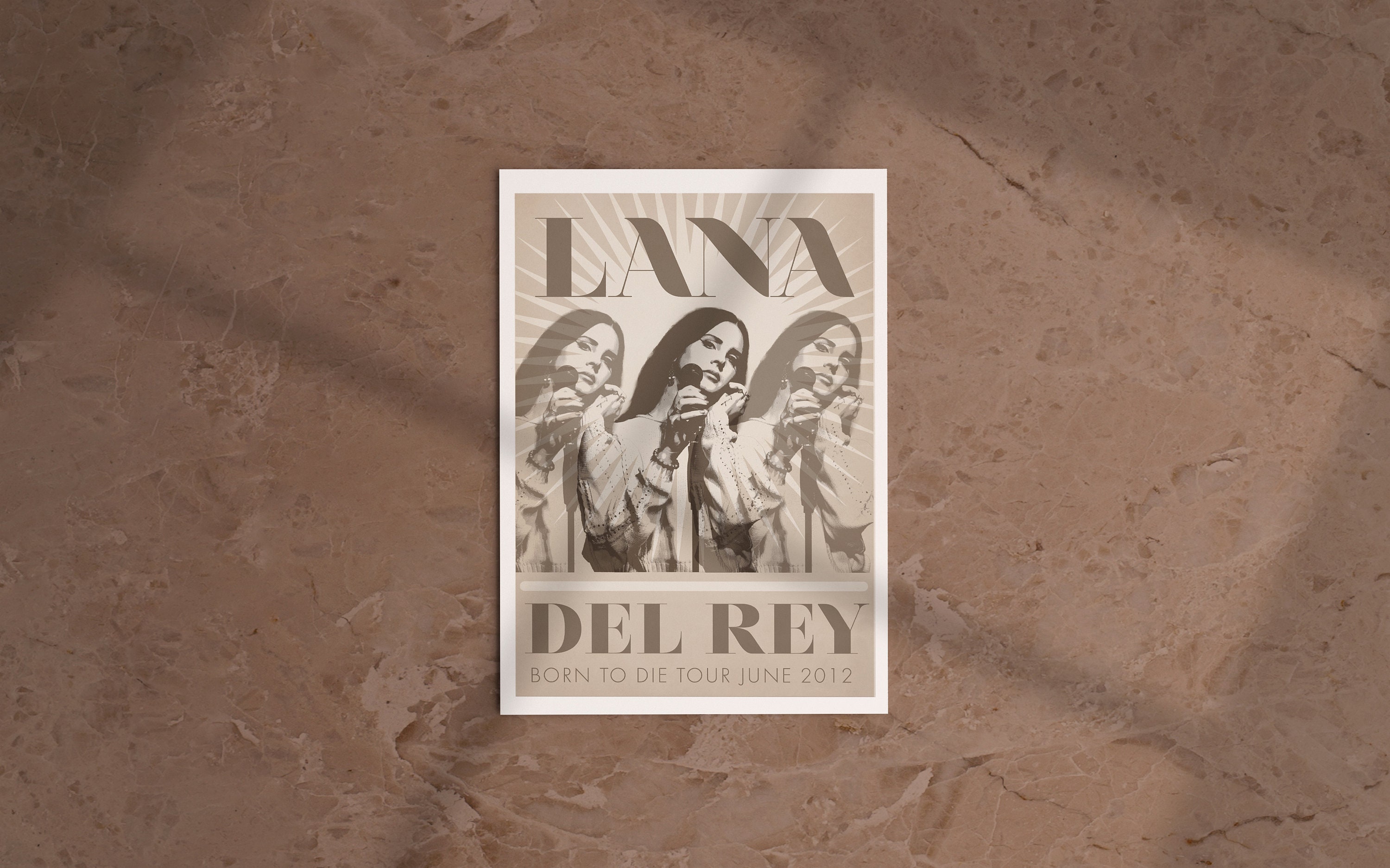 Lana Del Rey Vintage Poster and Poem Digital Download - Etsy Australia