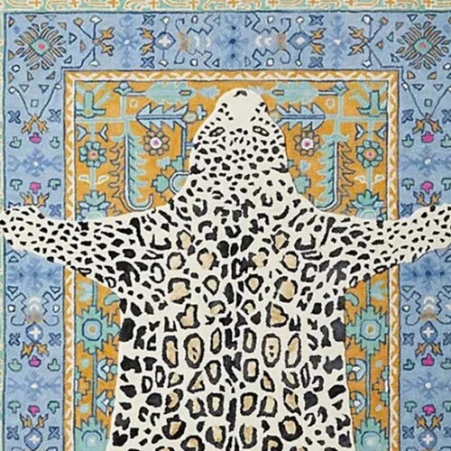 Hand Tufted Animal Skin Leopard Rug for Living Room Bedroom - Etsy