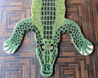 Alligator Tufted Rug - Etsy