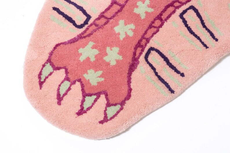 Hand Tufted Animal Skin Leopard Rug for Living Room Bedroom - Etsy