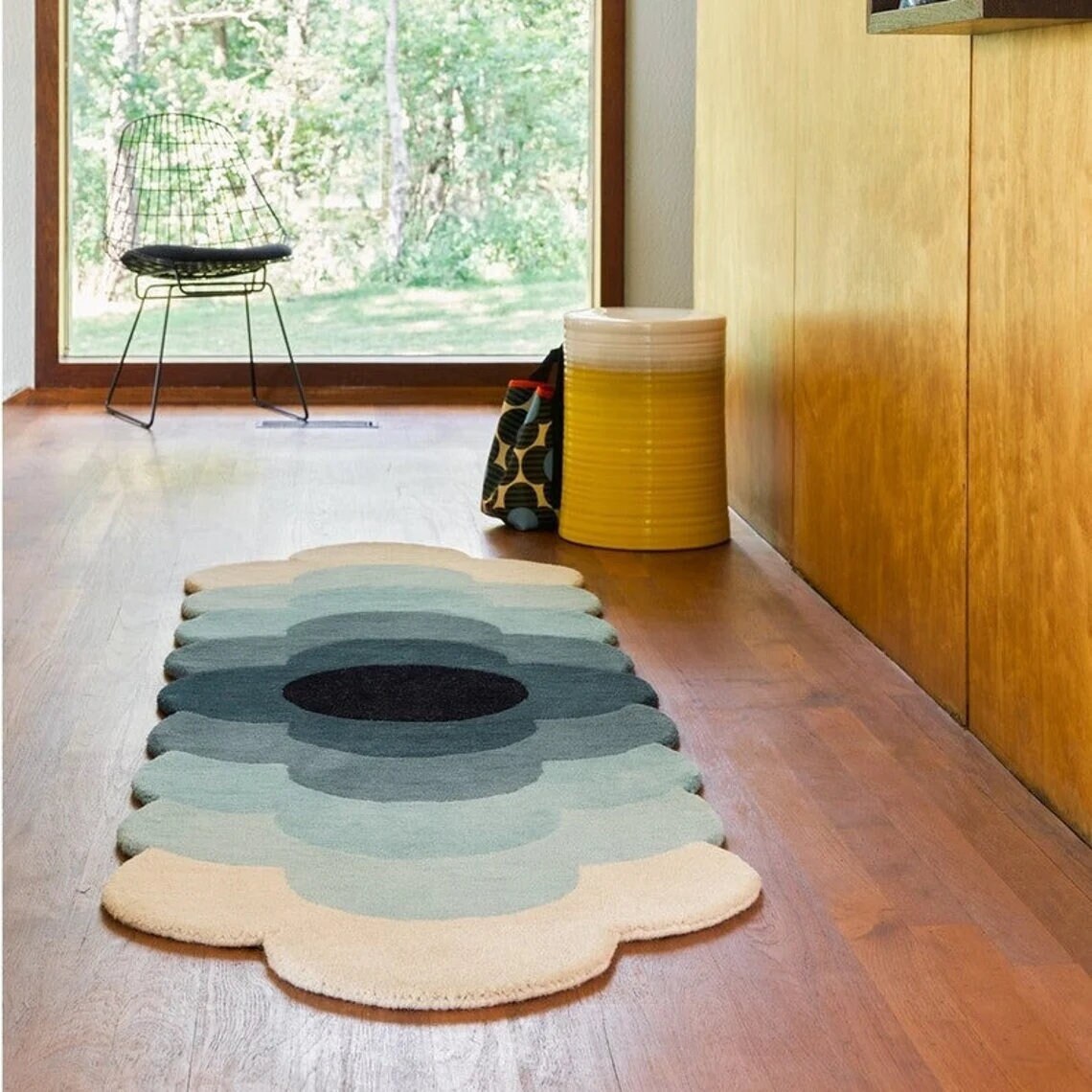 Hand Tufted Bedside Runner Rug Hand Tufted Carpet 100% Woolen - Etsy