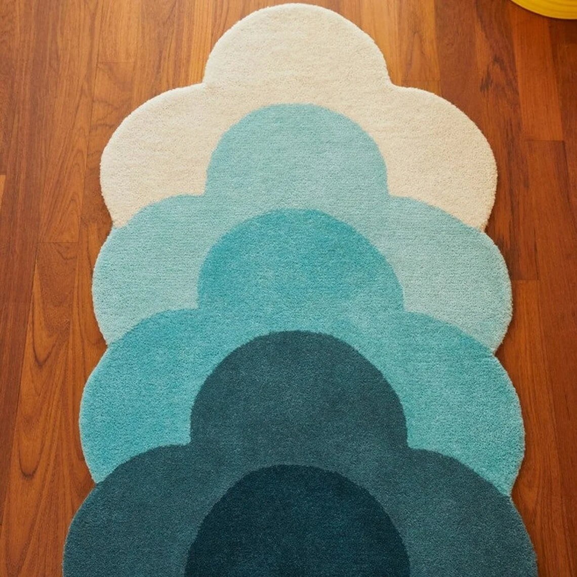 Hand Tufted Bedside Runner Rug Hand Tufted Carpet 100% Woolen - Etsy