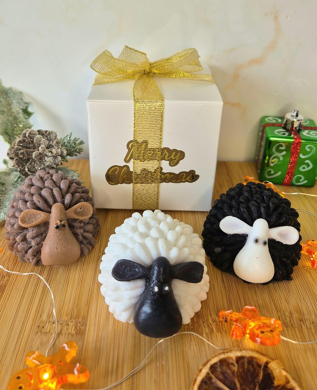 Handmade Christmas Easter Happy Birthday Soap Sheep Gift - Etsy UK