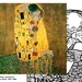 The Kiss, Gustav Klimt, Coloring Page, Famous Artist Coloring Page ...