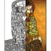 The Kiss, Gustav Klimt, Coloring Page, Famous Artist Coloring Page ...