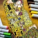 The Kiss, Gustav Klimt, Coloring Page, Famous Artist Coloring Page ...