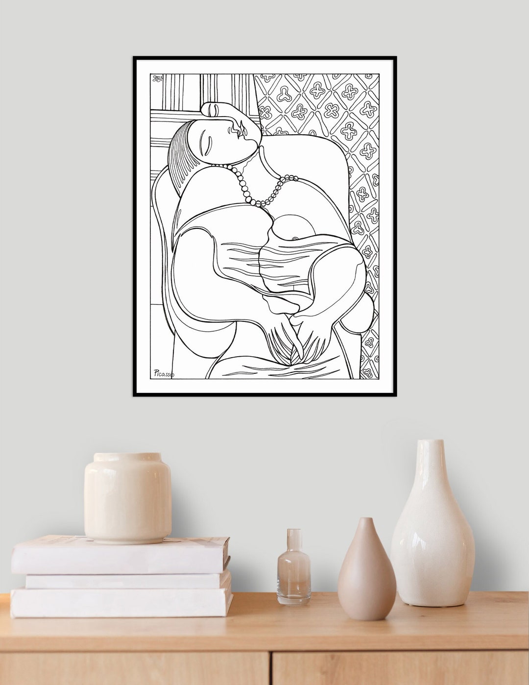 Le Rêve, Pablo Picasso, Cubism, Modern Art, Famous Artist, Famous ...