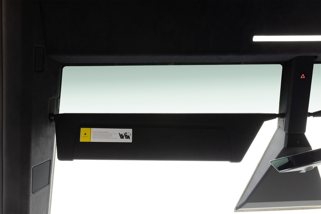 2024+ Tesla Cybertruck | 6 Piece | Blackout | Visor Overlay Kit - Etsy