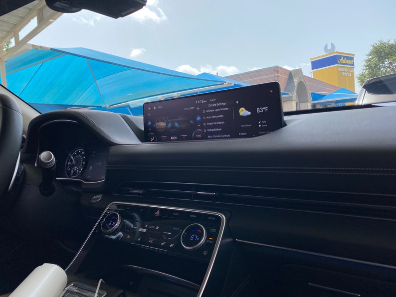 2021 Genesis GV80 GV70 G80 Matte Finish Screen Protector Kit - Etsy