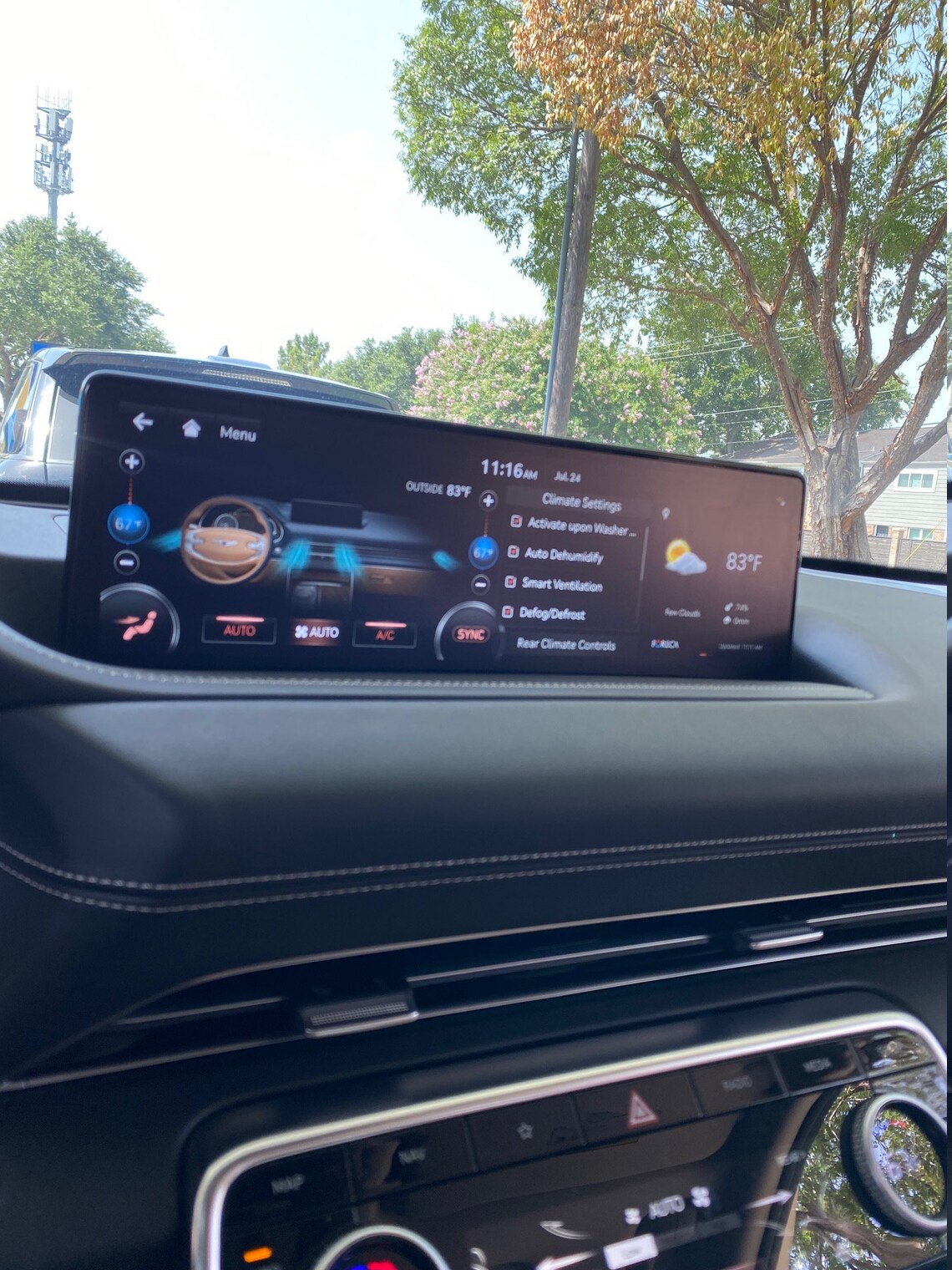 2021 Genesis GV80 GV70 G80 Matte Finish Screen Protector Kit - Etsy