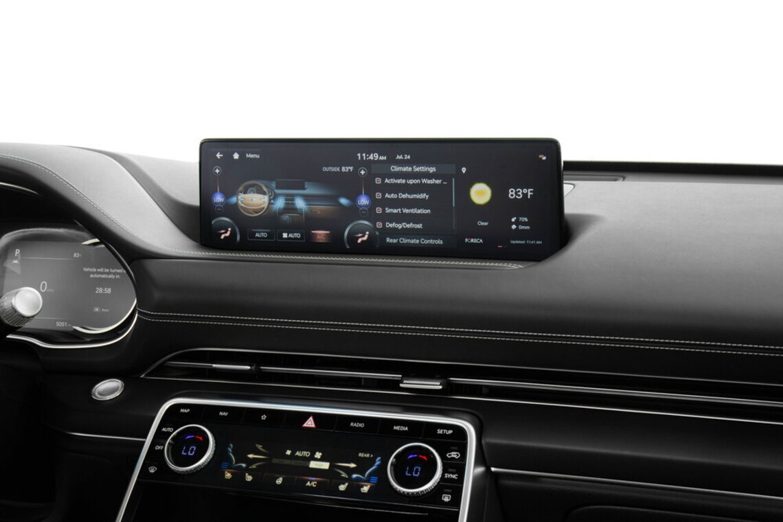 2021 Genesis GV80 GV70 G80 Matte Finish Screen Protector Kit - Etsy