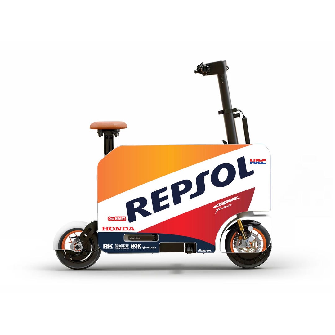 Honda Motocompacto Skin | Graphic Overlay Overlay | REPSOL - Etsy