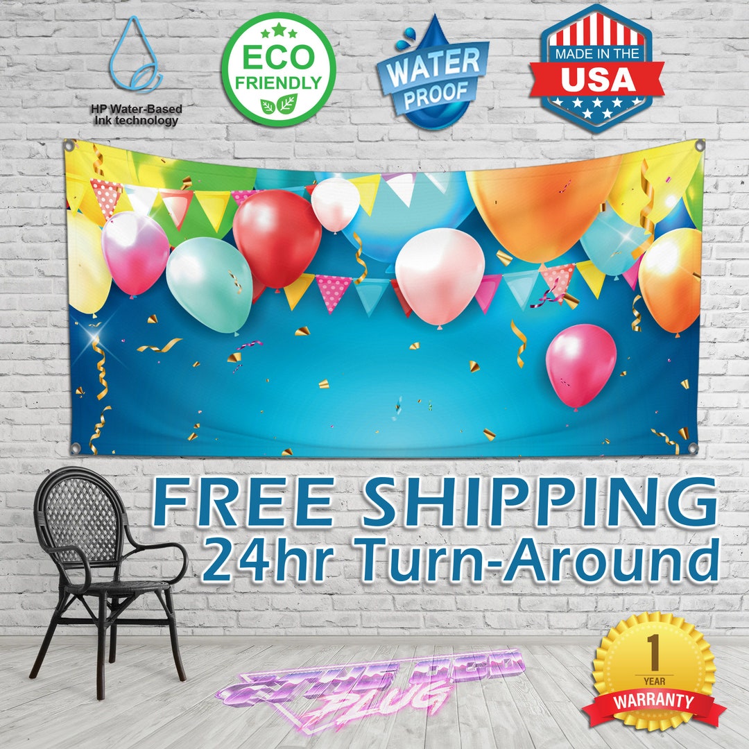 Balloon Backdrop Banner, Event, Celebration, Party, Wedding, Background ...