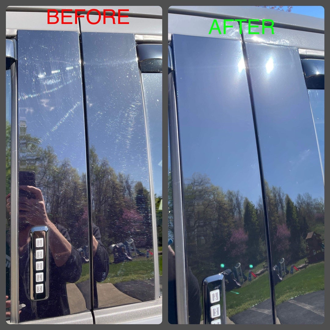 2021 AND UP Ford F150/F250 Gloss Black PPF Pillar Protector Kit ...