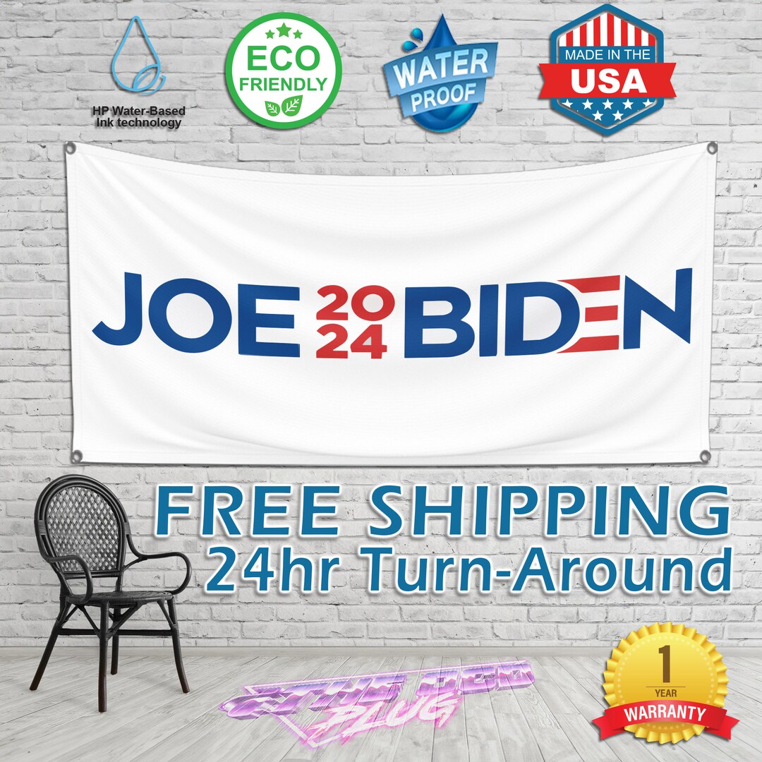 Biden Harris Banner, Biden Election, Biden 2024, Lets Go Biden, Harris ...