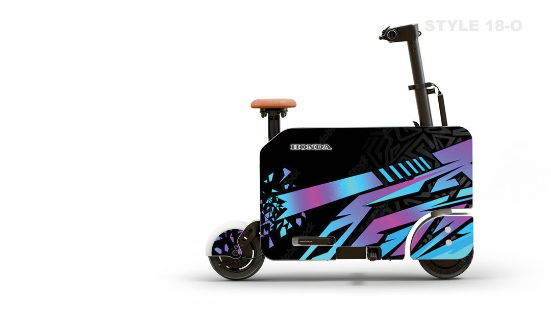 Honda Motocompacto Skin | Graphic Overlay Overlay | Style 18-0 - Etsy