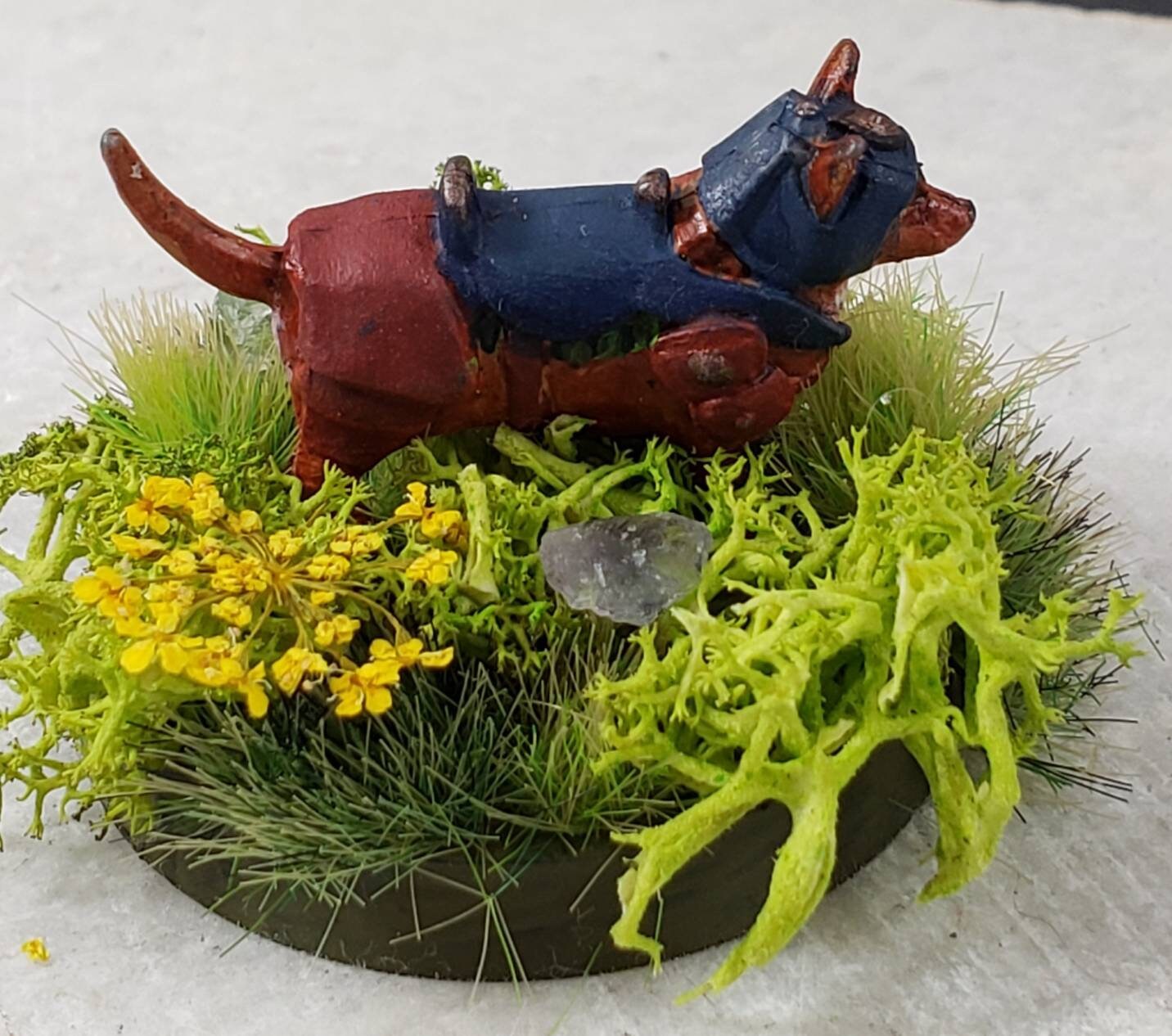 Cute Battle Corgi DND Miniature — Hawksmoor's Menagerie