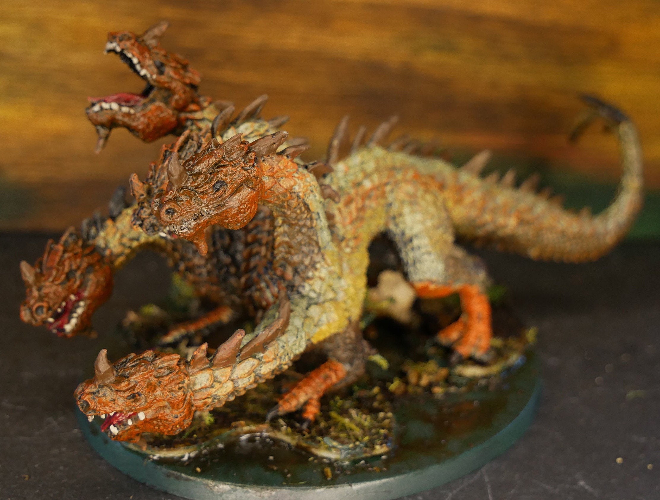 Custom-painted Hydra Miniature | TTRPG | Mini | DND | RPG — Hawksmoor's ...
