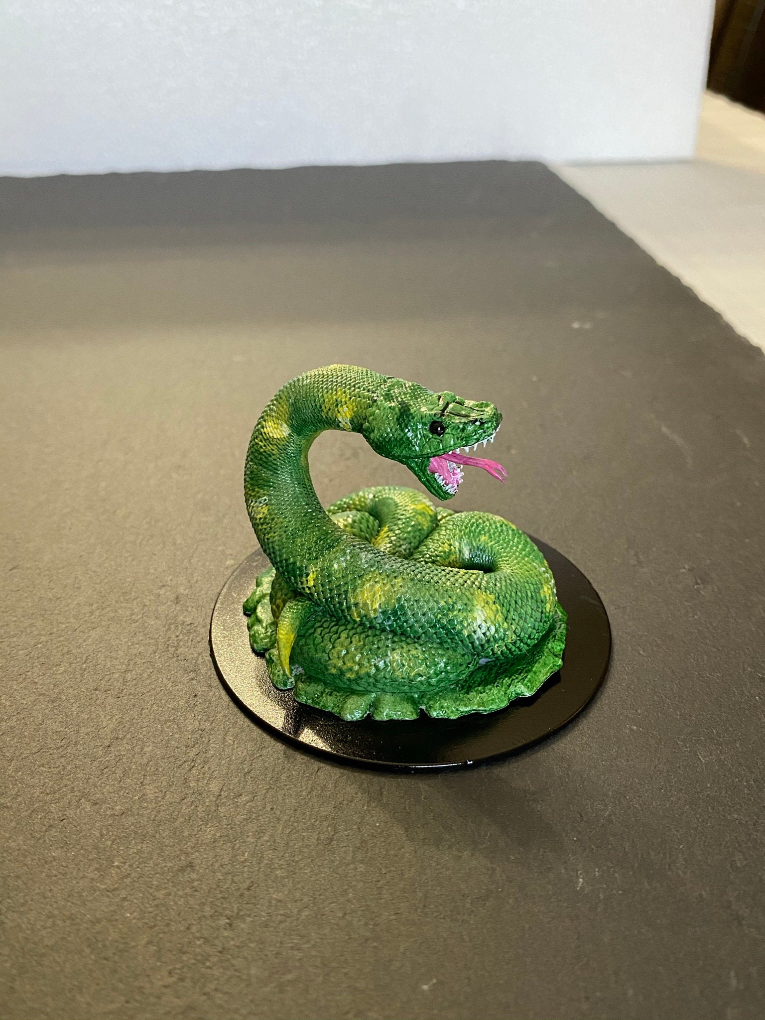 Custom-painted breath-taking giant snake - constrictor Miniature ...