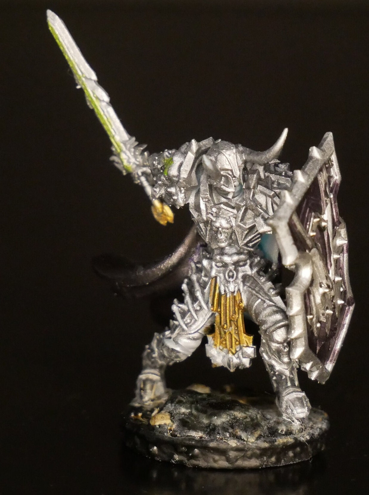 Custom painted Death Knight/Antipaladin miniature | TTRPG | RPG | DND ...