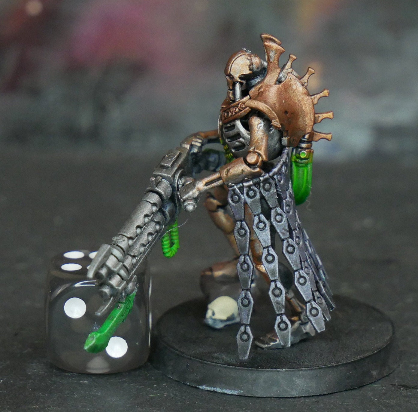 Hand Painted Royal Warden miniature | WH40k | Necron | HQ | wargaming ...