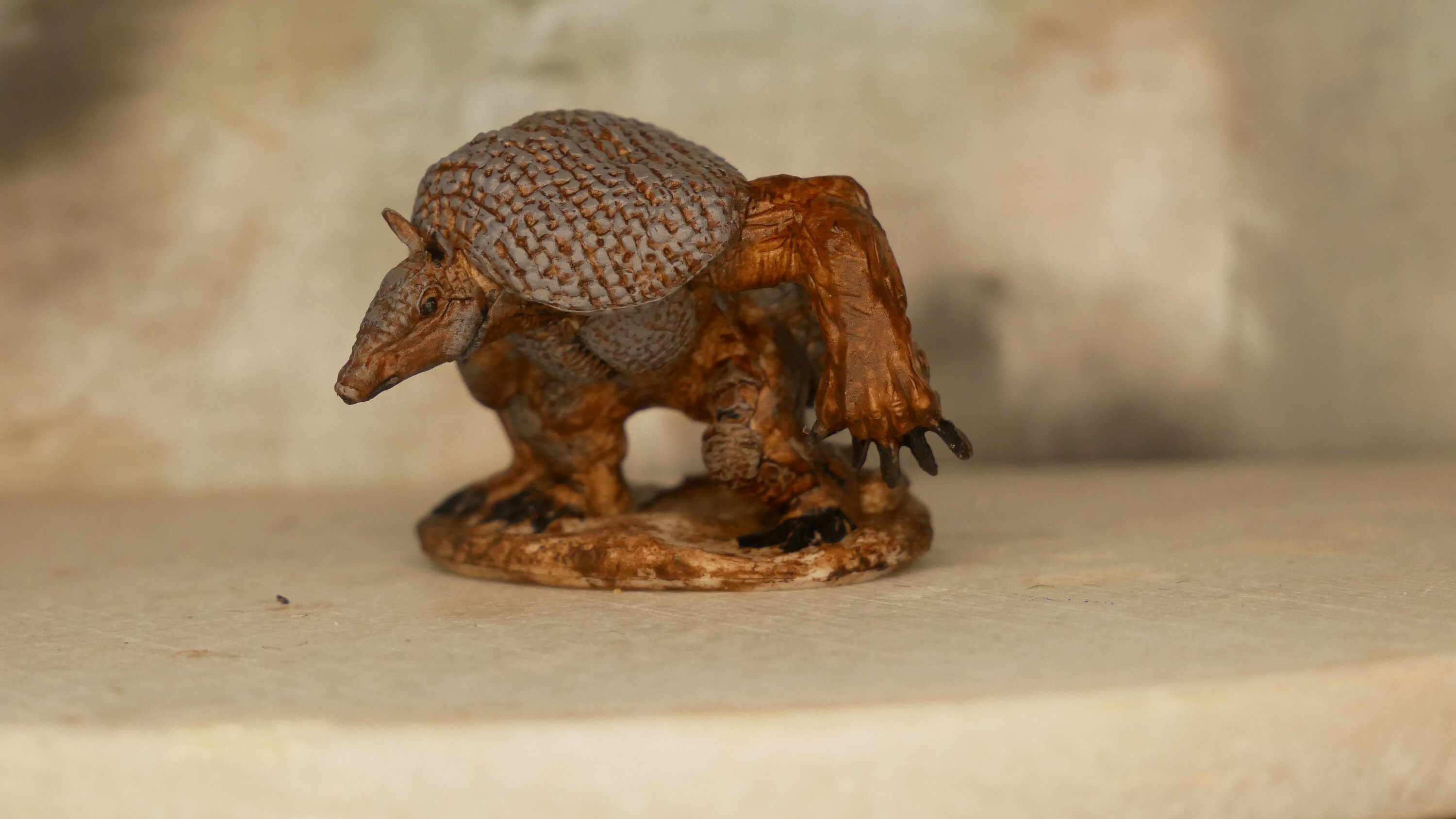 Custom-painted Ferocious Were-Armadillo Miniature | TTRPG | Mini | DND ...