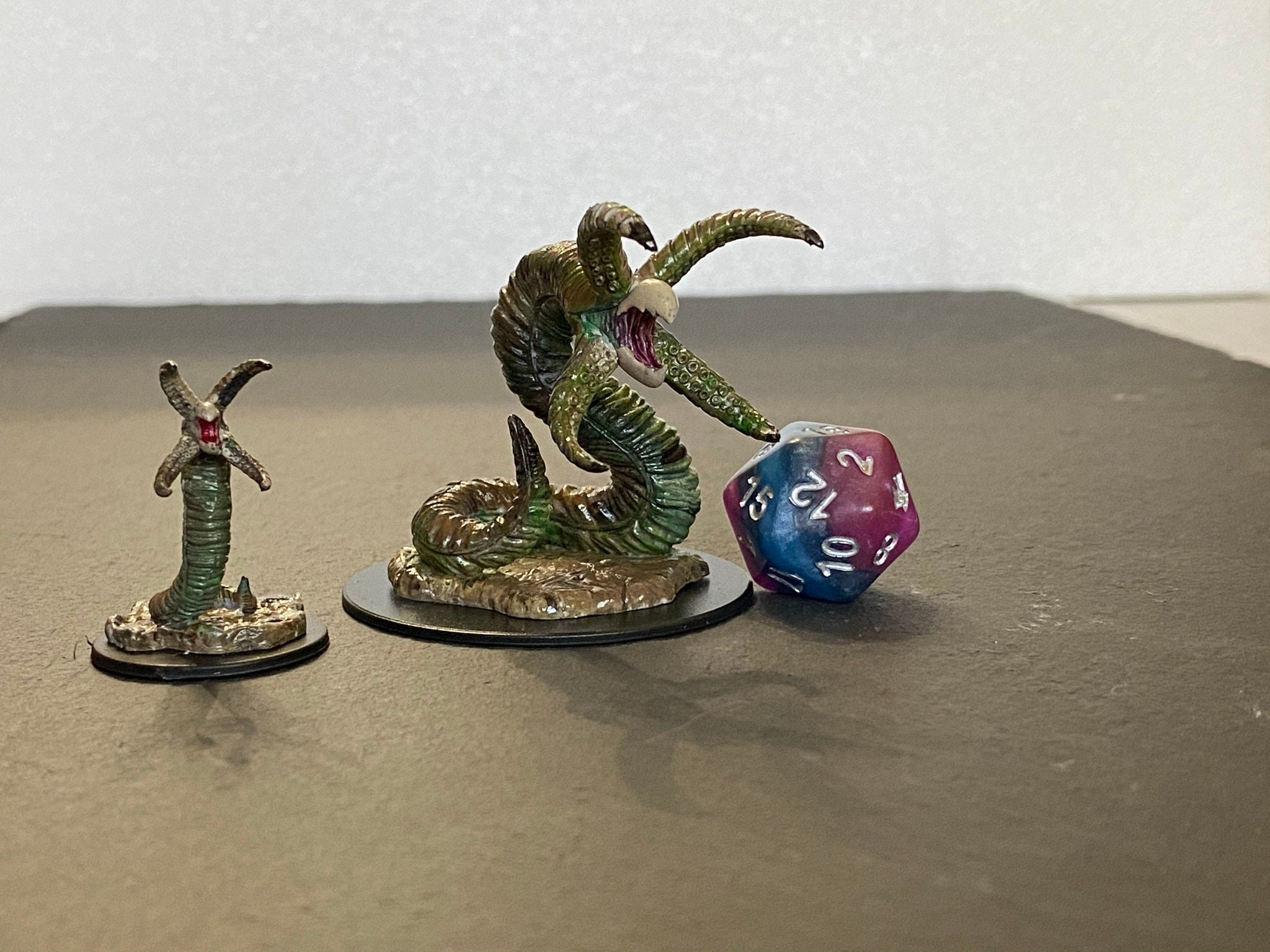 Hand painted Stealthy Grick Alpha and Grick — Hawksmoor's Menagerie