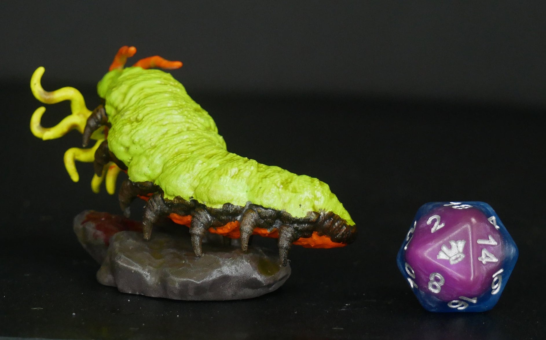 Hand painted Carrion Crawler miniature | TTRPG | RPG | DND — Hawksmoor ...