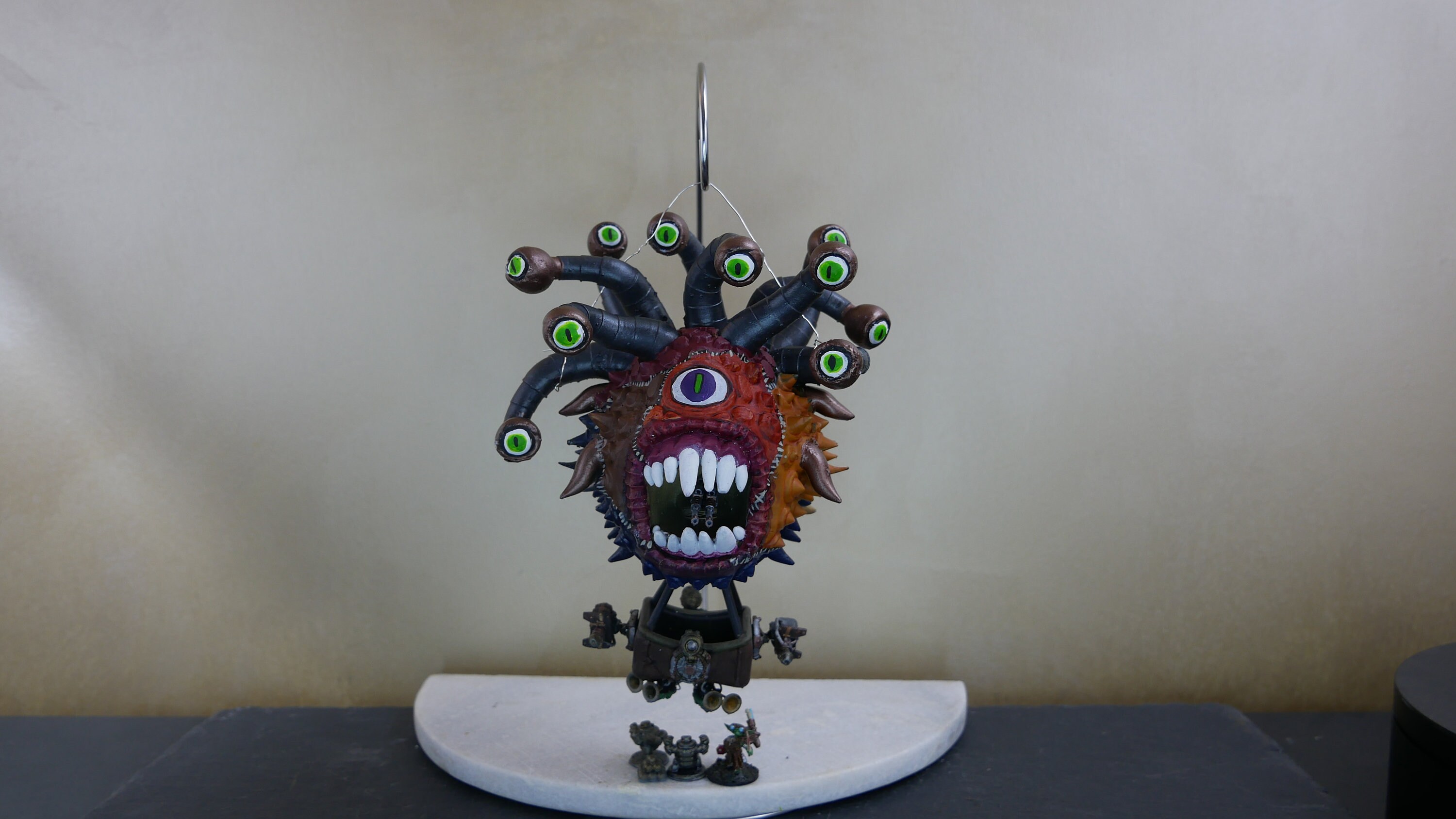 Custom painted *Commission* Beholder Balloon with Goblin Bomber | TTRPG ...