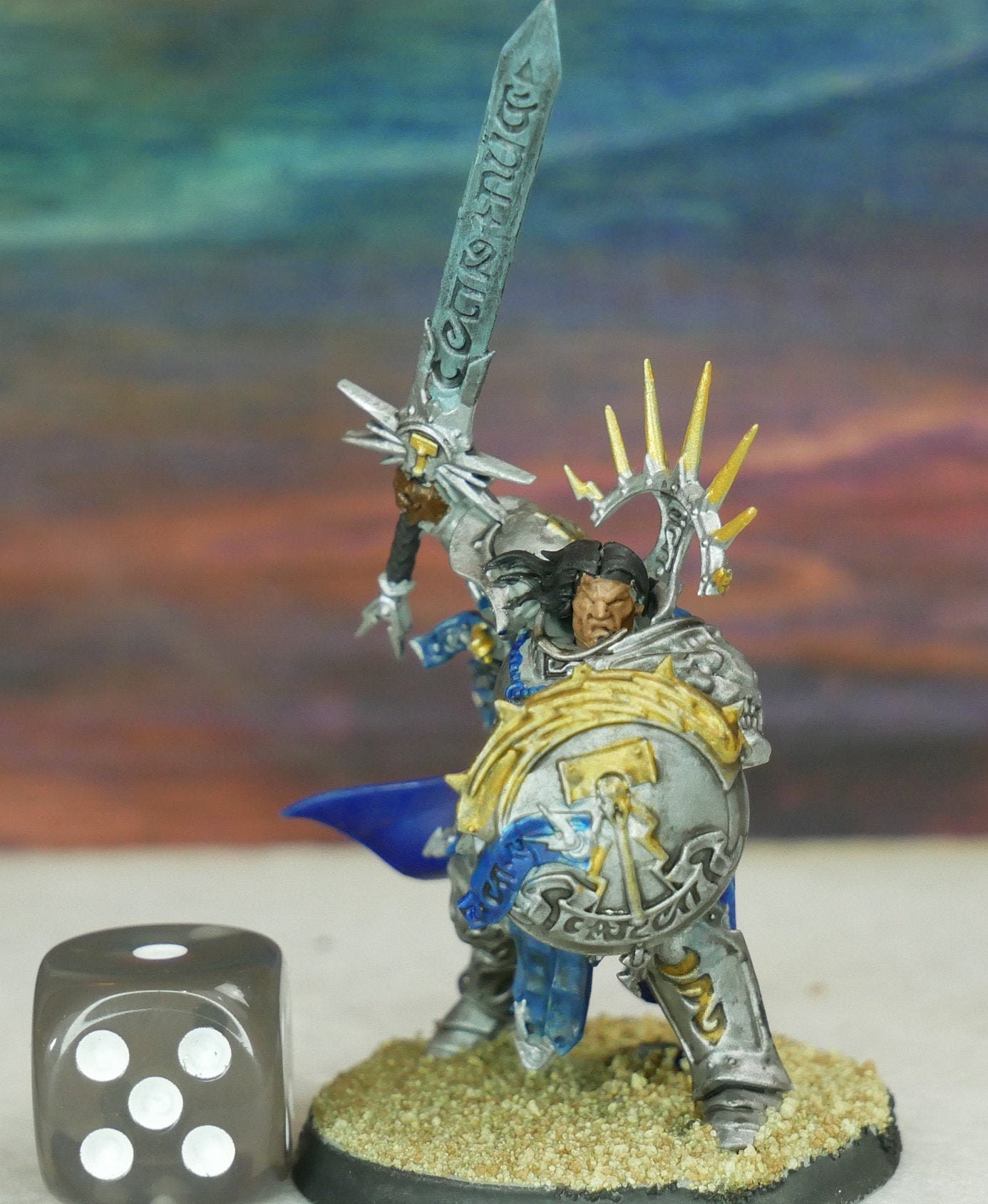 Hand Painted Gavriel Sureheart (Age of Sigmar) Miniature | Wargaming ...