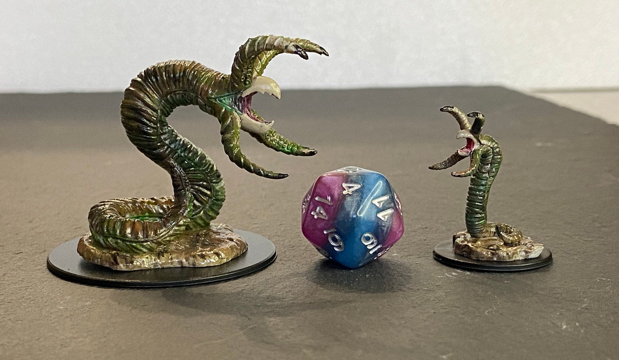 Hand painted Stealthy Grick Alpha and Grick — Hawksmoor's Menagerie