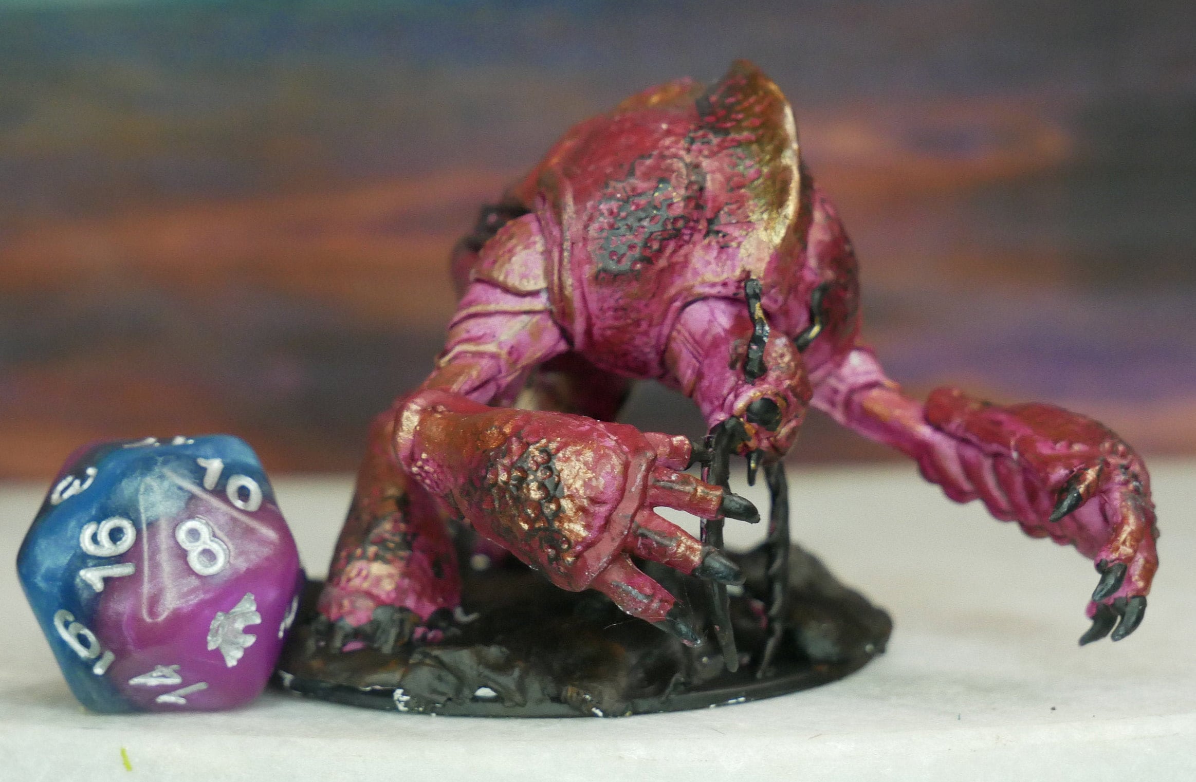 Hand Painted Umber Hulk miniature TTRPG RPG DND | Etsy