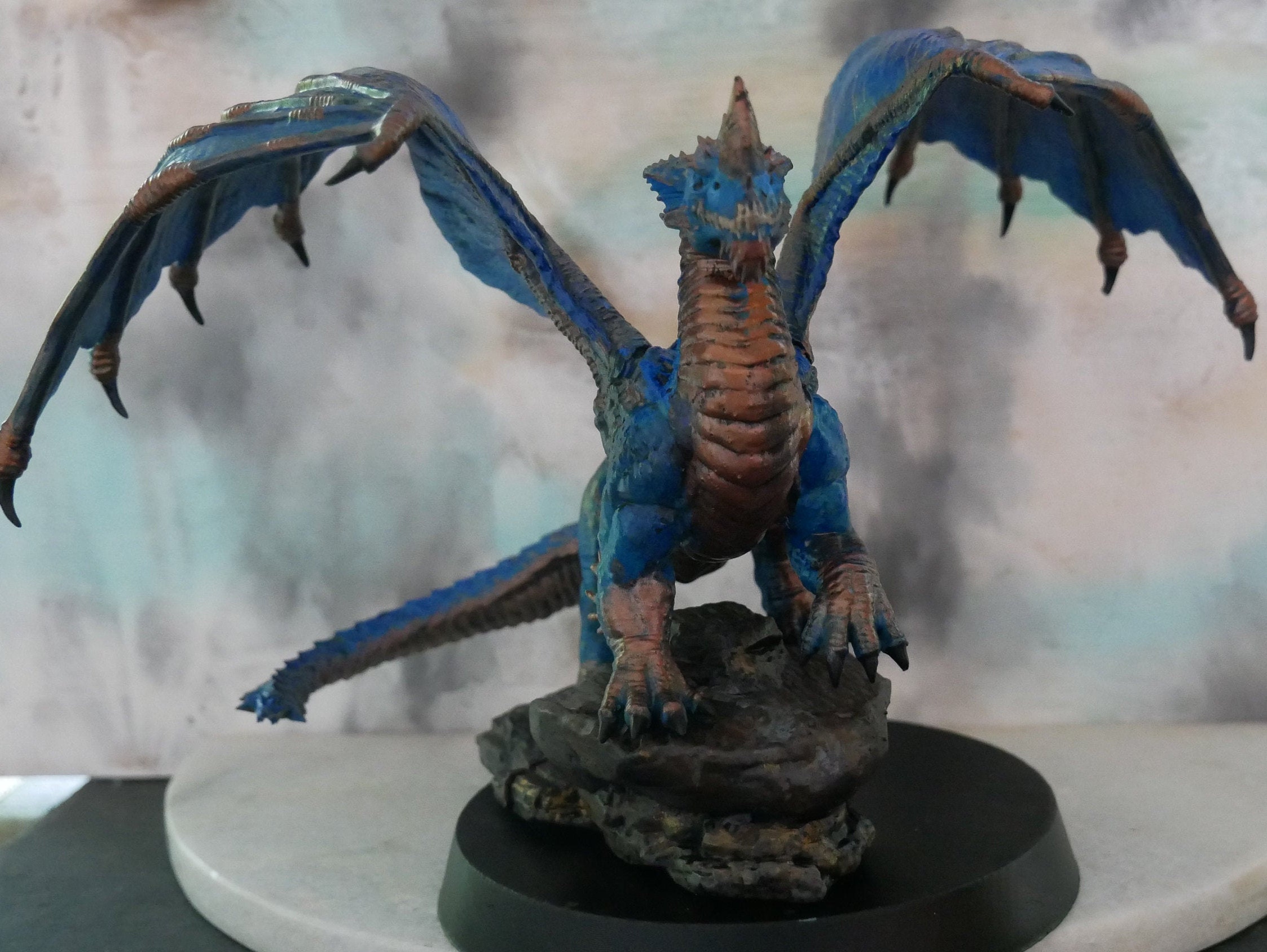 Hand-painted Young Red Dragon miniature | TTRPG | RPG | DND — Hawksmoor ...