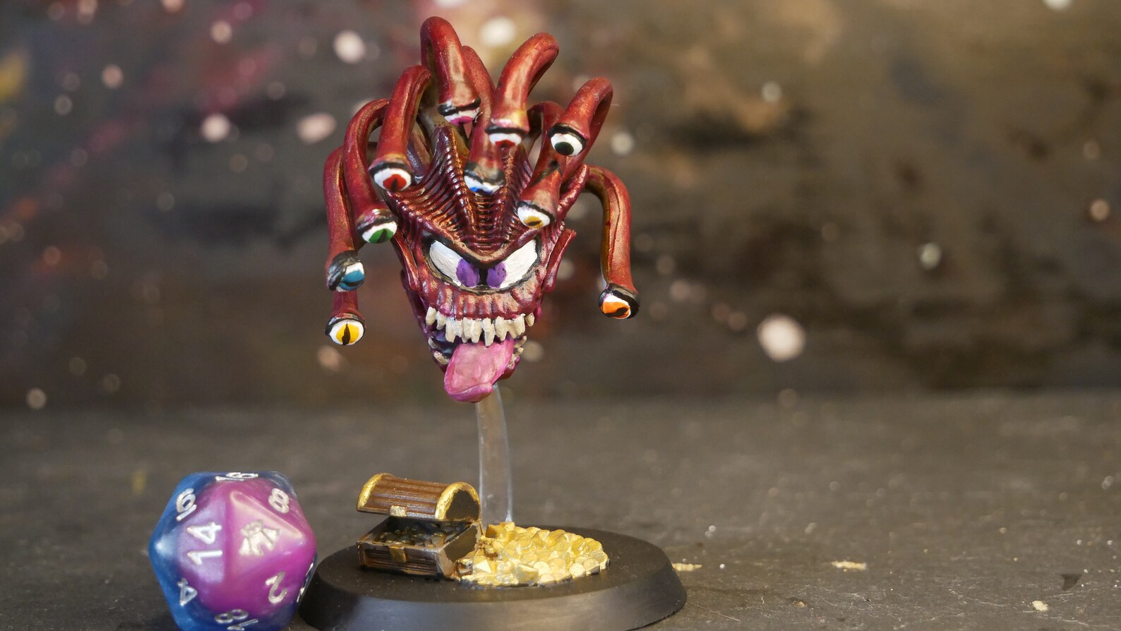Custom-painted Beholder Miniature TTRPG Mini DND RPG - Etsy