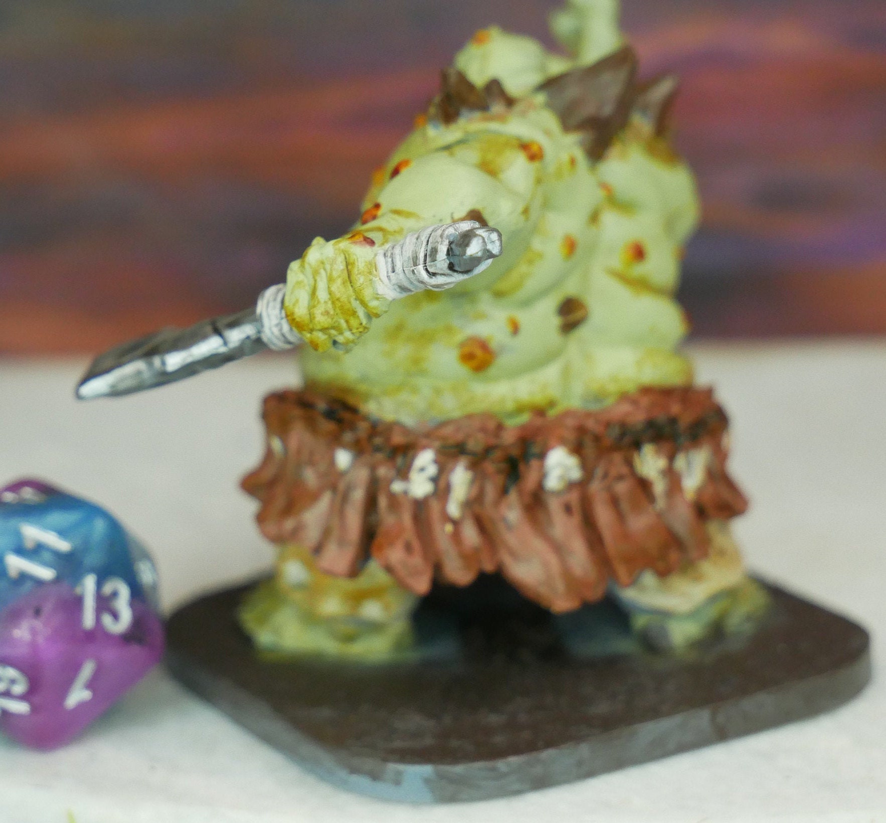 Custom-painted Undead Ogre/Unclean One miniature | TTRPG DND RPG ...