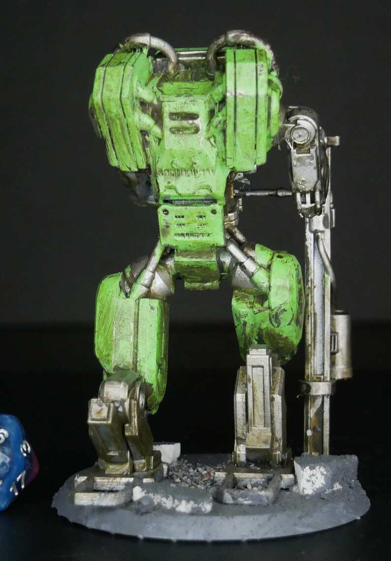 Hand Painted Sentinel Robot Miniature TTPRG RPG Sci Fi - Etsy