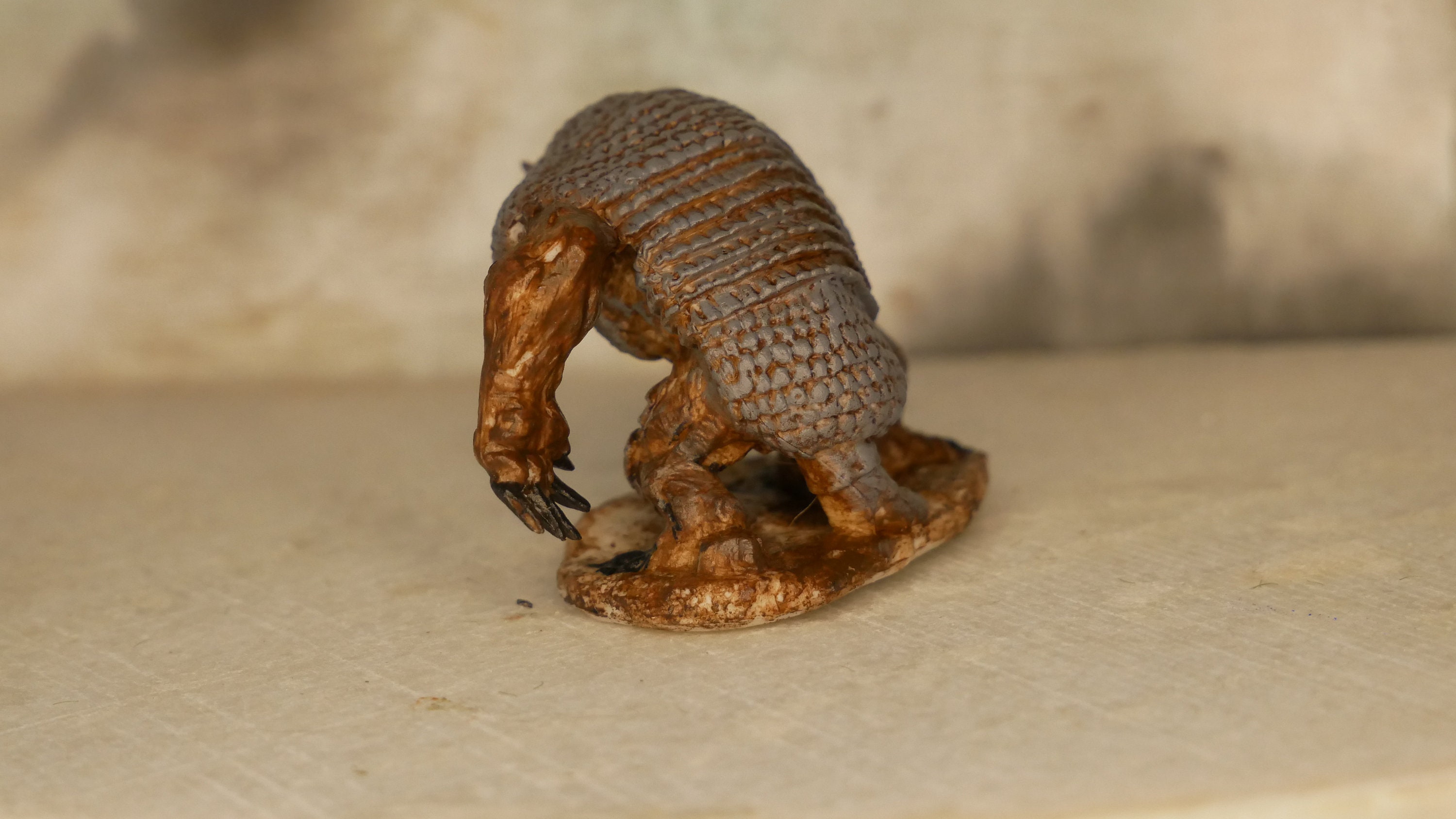 Custom-painted Ferocious Were-Armadillo Miniature | TTRPG | Mini | DND ...