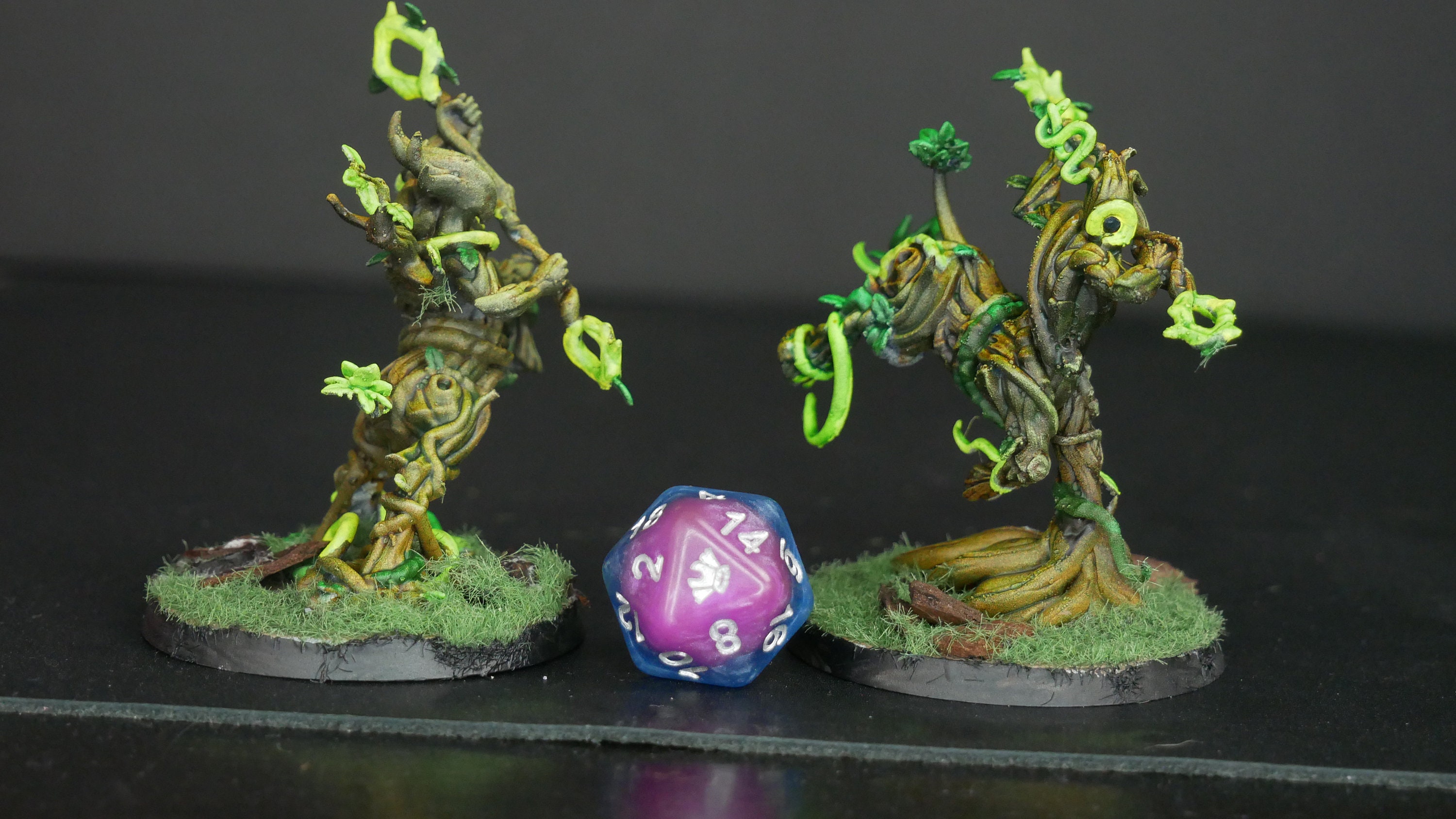 Hand painted Dryad/Centaur miniatures (2) | TTRPG | DND | RPG ...