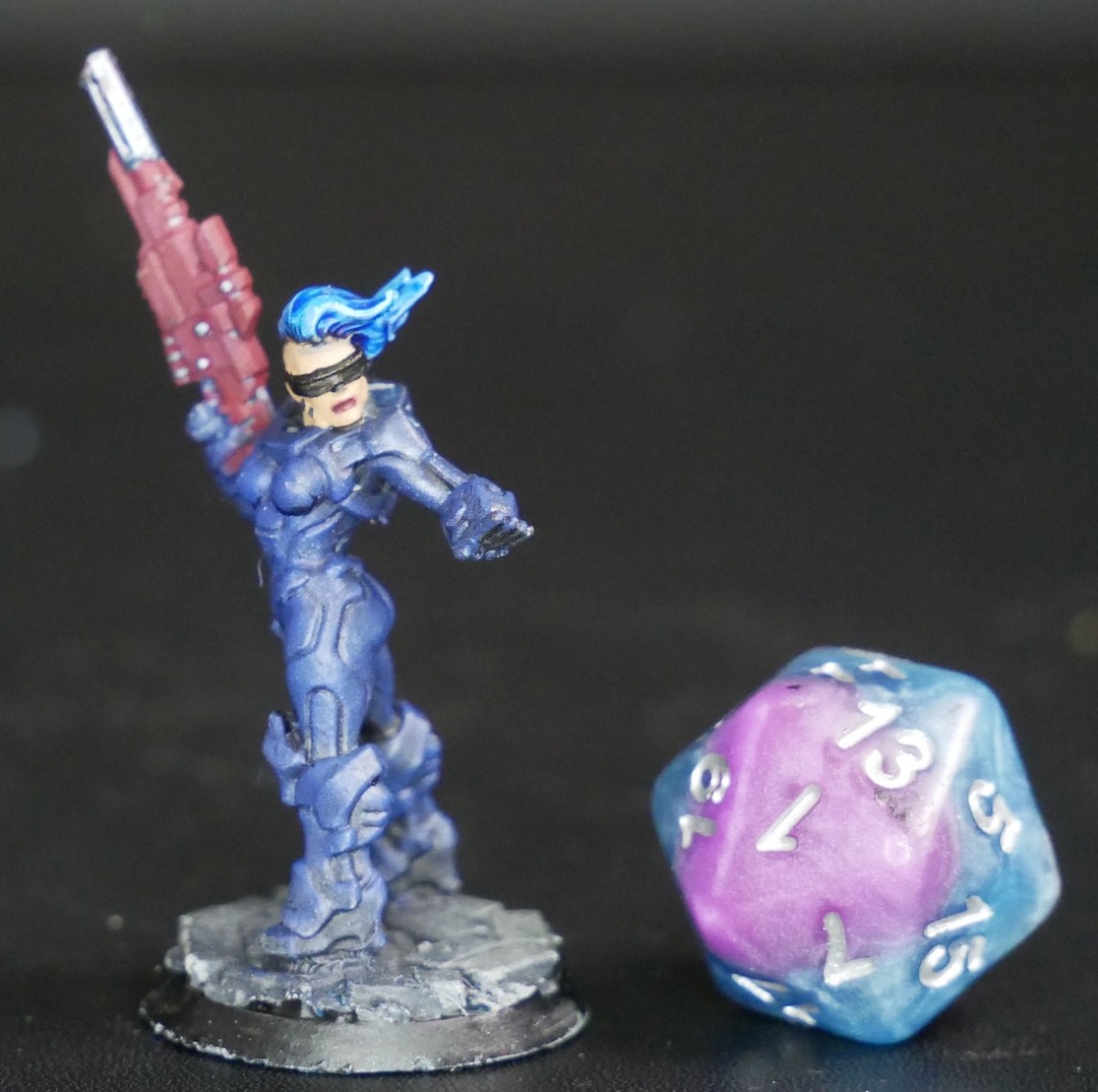 Hand Painted Sci Fi Gunner Miniature | TTRPG | RPG | DND - Etsy